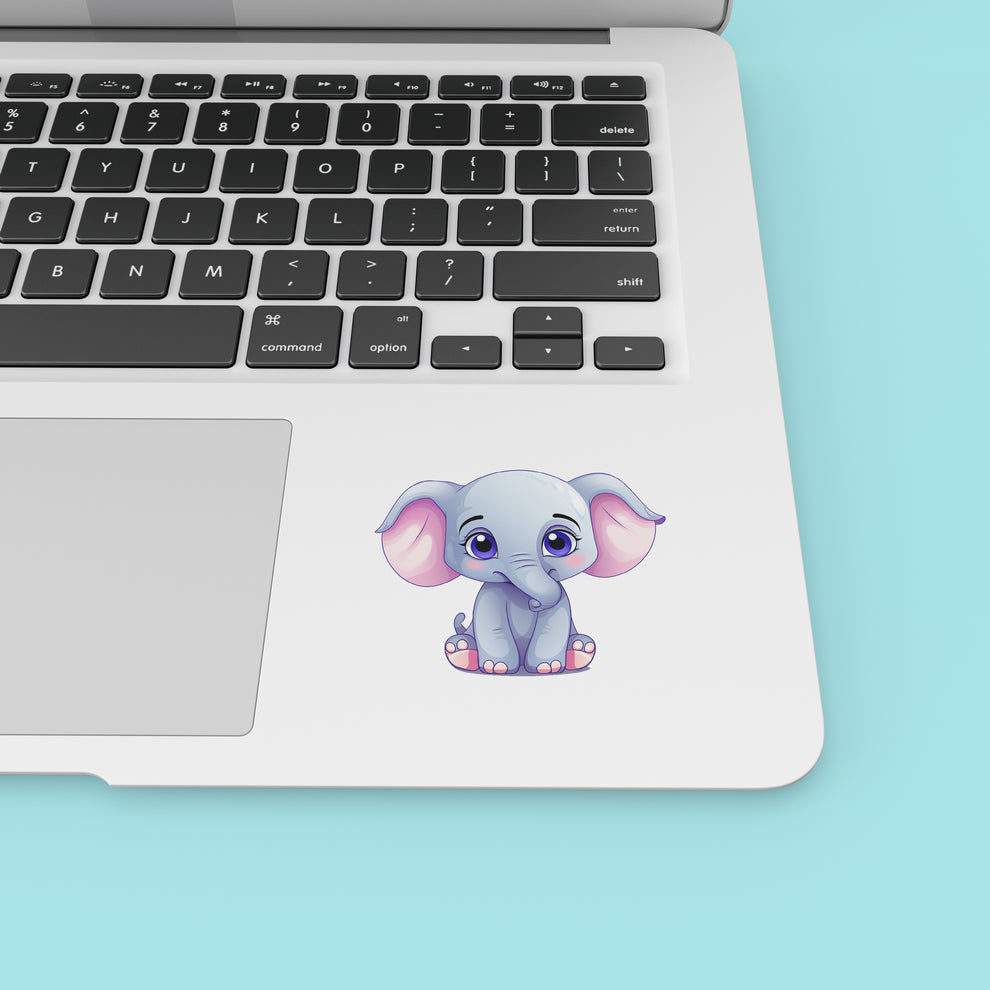 Elephant - Laptop Sticker – Trenzee