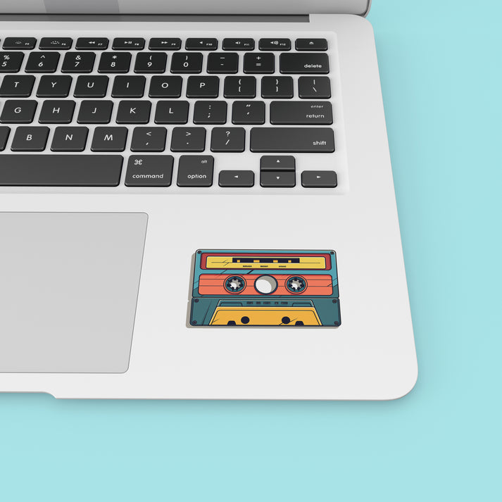 Cassette Tape - Laptop Sticker – Trenzee