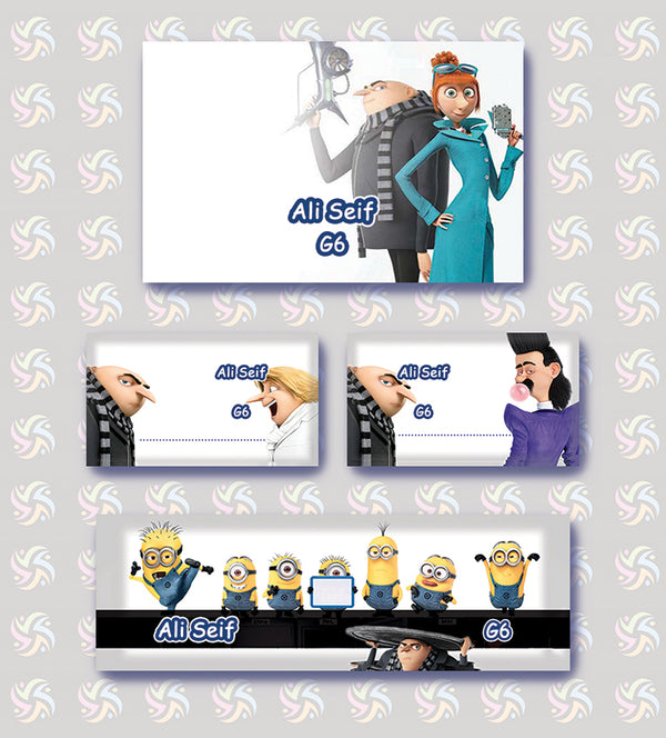 Despicable Me 3 - School Package – Trenzee